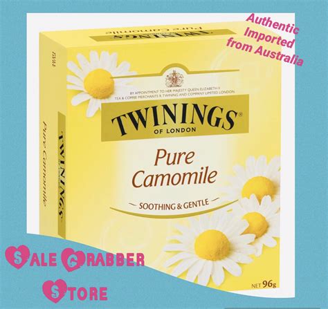 Twinings Pure Camomile Infusions Tea Bags 80 Pack Lazada PH
