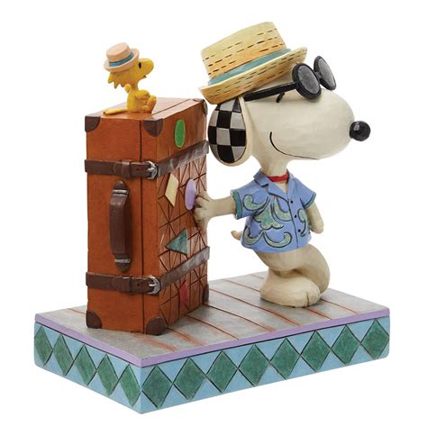 【jim Shore】スヌーピー ウッドストック バケーション Gund Enesco（enesco T