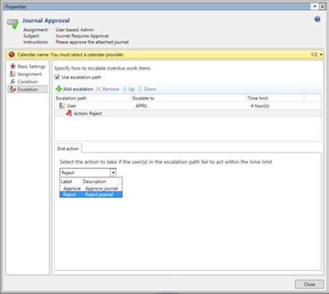 Use Workflow Escalation To Make Sure Tasks Get Done Dynamics Ax Tip