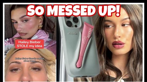 Hailey Bieber Called Out For Allegedly Stealing Phone Case Idea Youtube