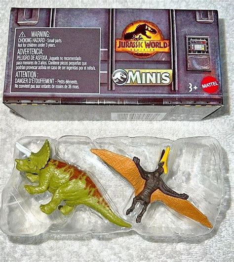Mattel Jurassic World Dominion Minis Mega Dinosaur Box Set