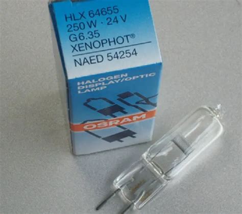 OSRAM HLX W V G XENOPHOT NAED HALOGEN DISPLAY