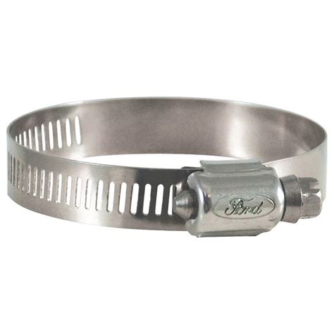 Hose Clamp Ford Script 1 1 2 To 2 1 2 Universal All
