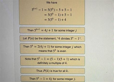 Solved Induction Proofs Please Look At Both Pictures Since