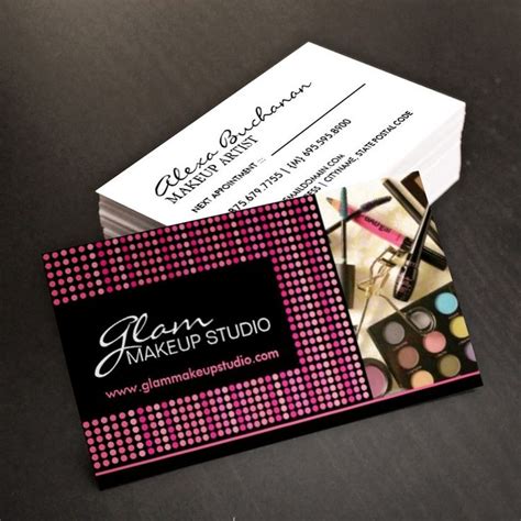 92 Best Makeup Artist Business Cards Images On Pinterest Makeup Art