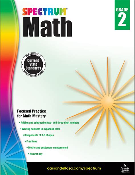 Spectrum Math 2 Book School Crossing