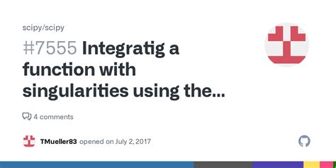 Integratig A Function With Singularities Using The Quad Routine Issue Scipy Scipy GitHub