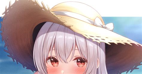 オリジナル ビキニのティッシュちゃん かるたものイラスト Pixiv