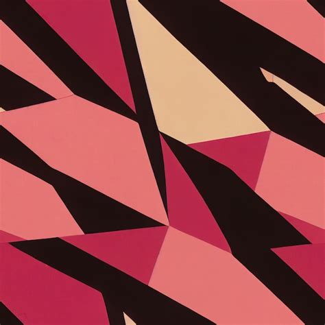 Premium Photo Seamless Boho Pattern With Polygonal Colored Shapes
