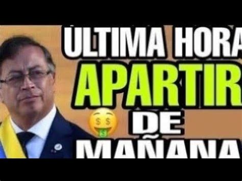 OFICIAL APARTIR DE MAÑANA EXCELENTE NOTICIA CONFIRMADO YouTube