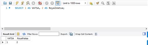 Having And Alias Clause In Mysql