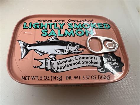 Trader Joes Smoked Salmon Rcannedsardines