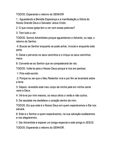 Aguardando O Retorno Do Senhor Jogral Pdf