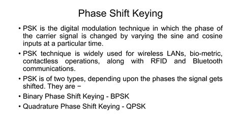 Digital Modulation Techniques Pptx Digital Audio Computer Software And Applications