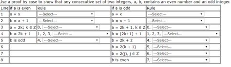 Solved Use A Proof By Case To Show That Any Consecutive Set