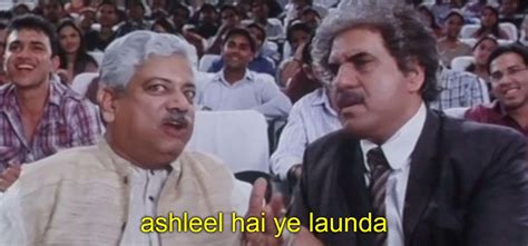 Ashleel Hai Ye Launda Indian Meme Templates