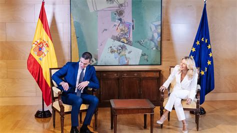 Sumar confirma que Sánchez y Díaz han hablado de amnistía y que hay acuerdo