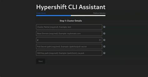 Github Shiftstackhcp Cli Assistant An Interactive Web Ui Wizard That Helps Users Generate
