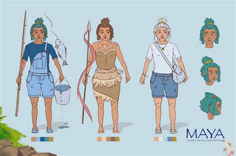 Maya Character Design Behance