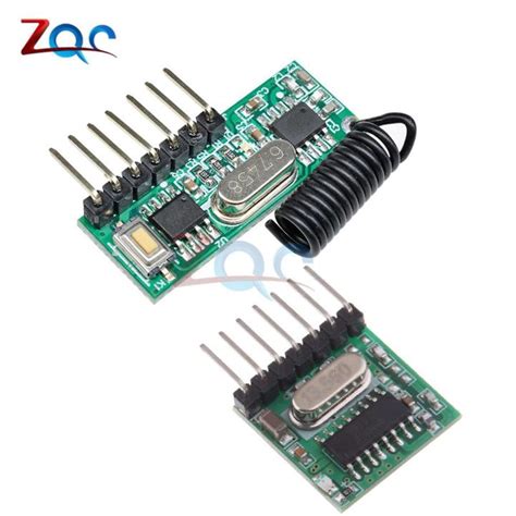 433MHz Wireless Wide Voltage Coding Decoding Receiver 4 Channel Output Module For 433 Mhz Remote