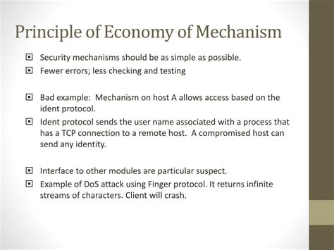 Ppt Design Principles For Secure Mechanisms By Powerpoint