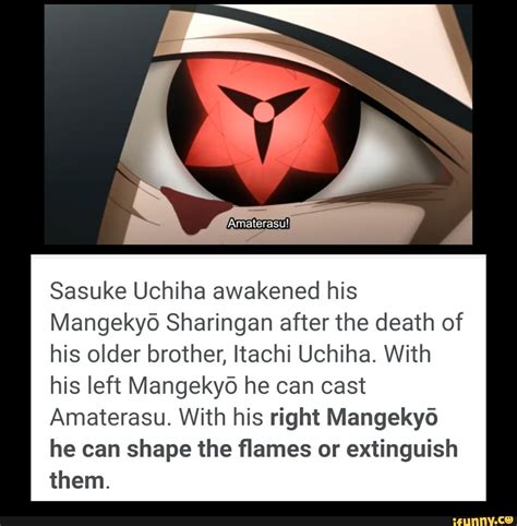Sasuke Amaterasu Eye