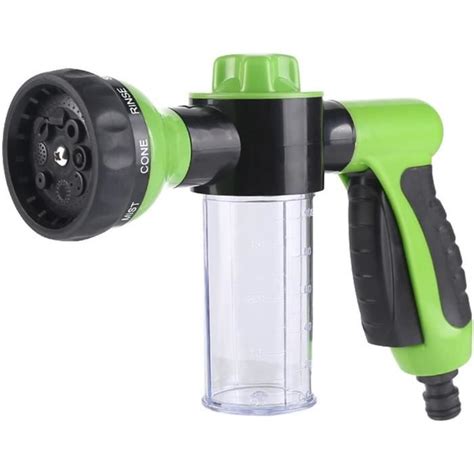 Pistolet Arrosage 8 Modes De Réglage Du Débit D Eau Douchette De