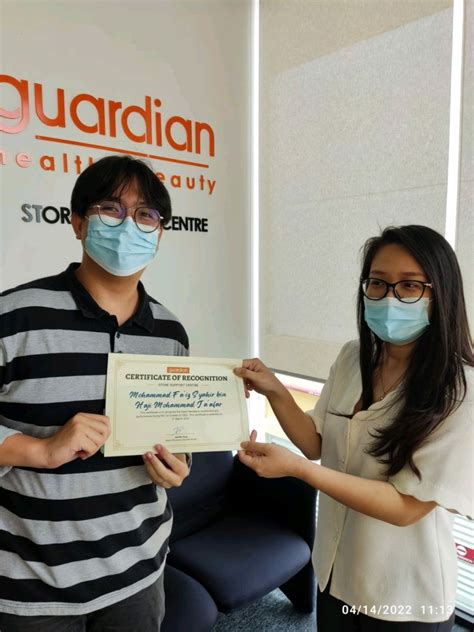 Within Less Than A Year Working Under Guardian Health And Beauty As