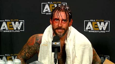 Cm Punk Reportedly Threw Punches After Aew Media Scrum Wrestling Attitude
