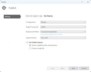 Visual Studio Azure App Service Not Updating NET Core 8 0