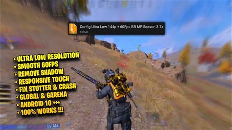 CONFIG ULTRA LOW 144P 60FPS IN COD MOBILE Config CODM S3 YouTube