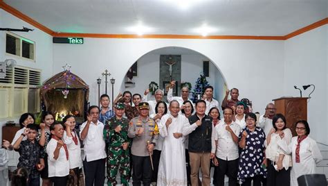 Pastikan Perayaan Natal Aman Bupati Lamongan Tinjau Gereja