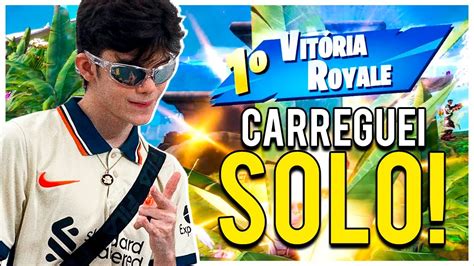 MINHA PRIMEIRA VITÓRIA NO FORTNITE Fortnite YouTube