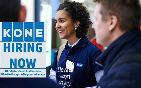 KONE Elevator Careers UAE, KSA, Singapore, India, USA, UK