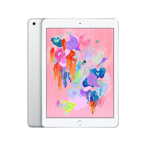 Pre Owned Apple Ipad 6th Gen A1893 Wifi 32gb Silver Bundle With