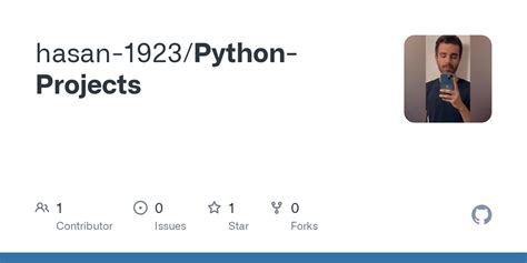 GitHub Hasan 1923 Python Projects