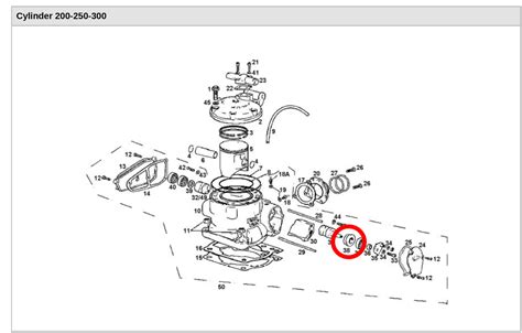 Buy Gas Gas Ec200250300 2005 18 Exhaust Valve Bearing Spacer