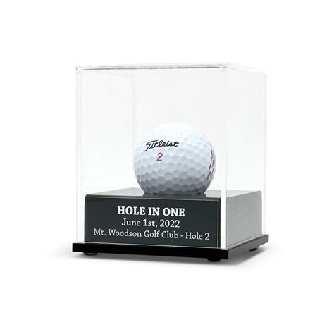FANTASYJOCKS Custom Golf Ball Display Case Golf Gifts Golf Trophy Golf Ball Holder Golf Dad