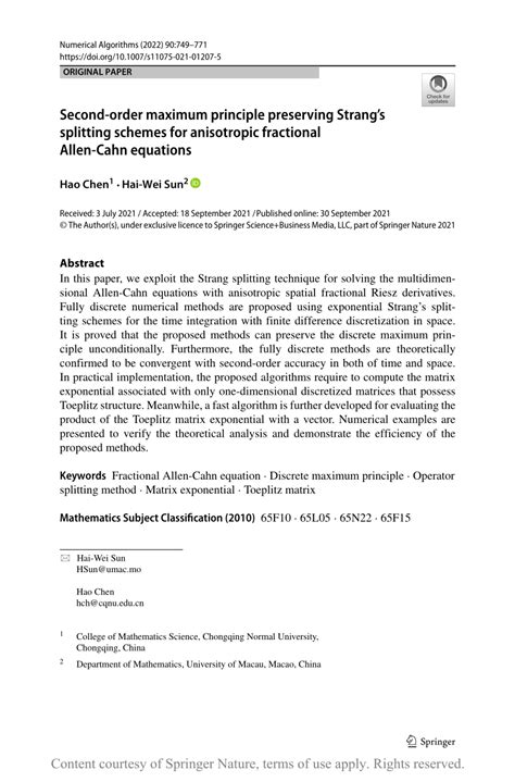 Second Order Maximum Principle Preserving Strangs Splitting Schemes For Anisotropic Fractional