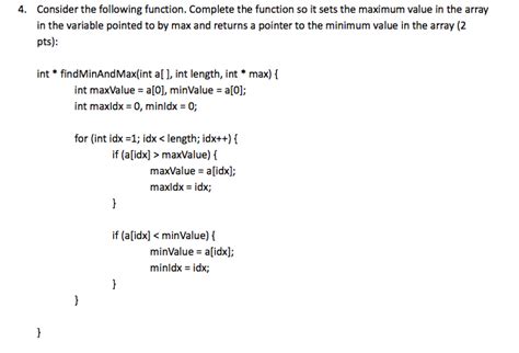 Solved 1 Write A C Statement For Each Of The Following 4 Chegg