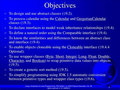 Ppt Chapter 9 Abstract Classes And Interfaces Powerpoint Presentation
