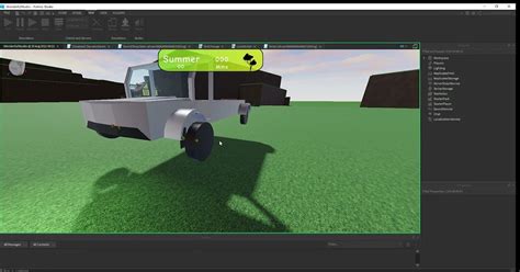Hinge Constraints Shake Uncontrollably On A Car Im Making Building