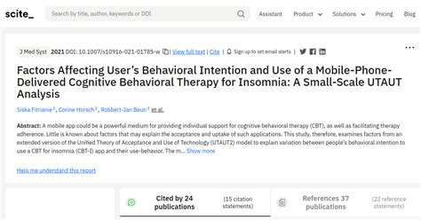 Factors Affecting Users Behavioral Intention And Use Of A Mobile Phone
