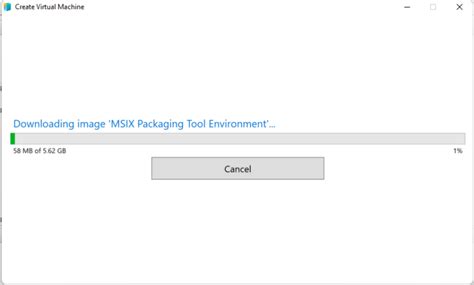 how to create msix packaging tool environment configuration manager