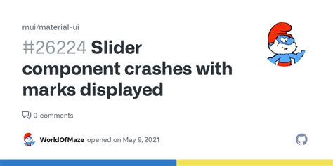Slider Component Crashes With Marks Displayed Issue Mui Material Ui GitHub
