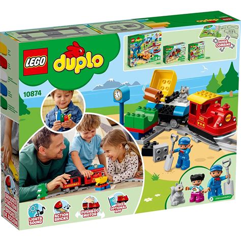 Купить Лего Дупло 10875 Грузовой поезд | LEGO DUPLO 10875