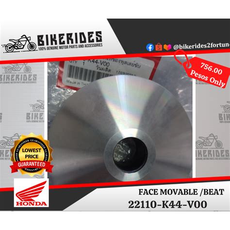 FACE MOVABLE BEAT 22110 K44 V00 HONDA GENUINE PARTS Shopee Philippines