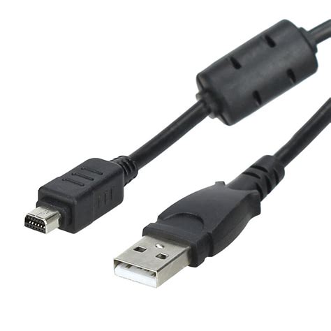 USB Male To 12Pin Camera Data Cable For Olympus Ca Grandado