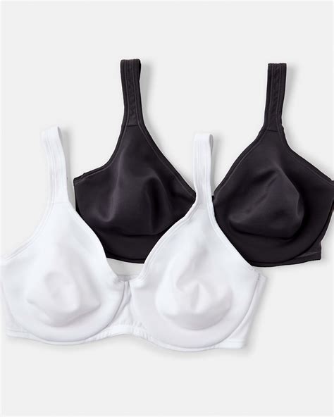 2 Pack Full Figure Soft Cup Bra Kmart